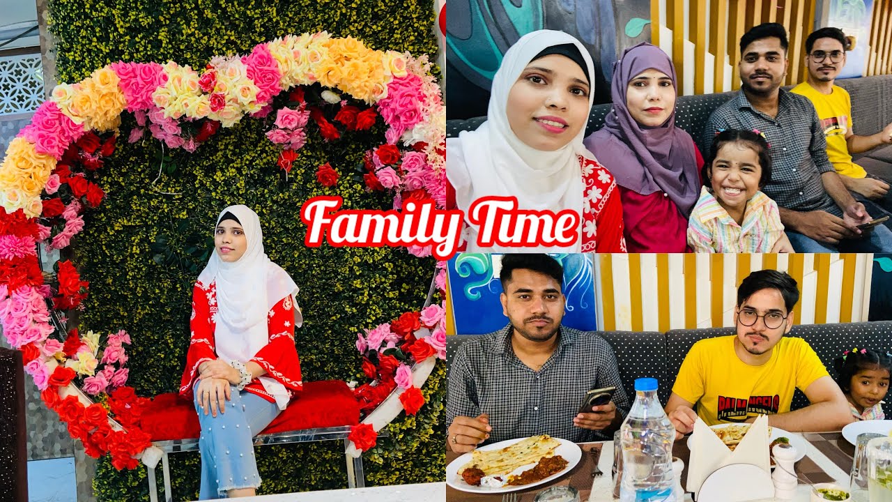 Hum sab gaye Bahar Lunch pe || #familytime - YouTube