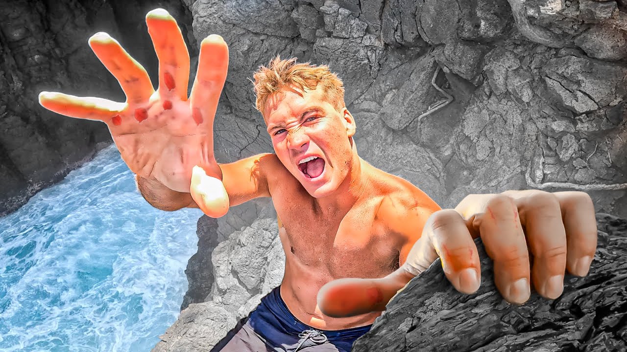 Solo Survival On A Deadly Cliff (No Food, No Water, No Shelter) - YouTube