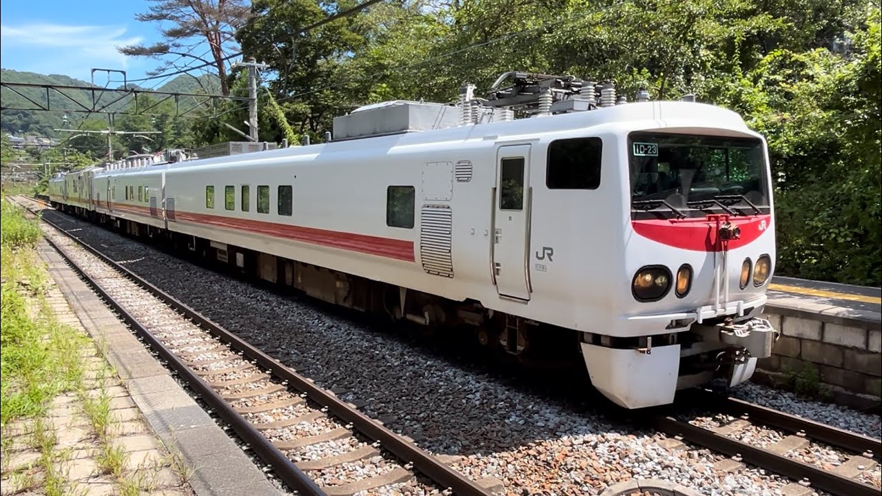 E491系（East-i）+マヤ50が冠着駅を発車するシーン - YouTube