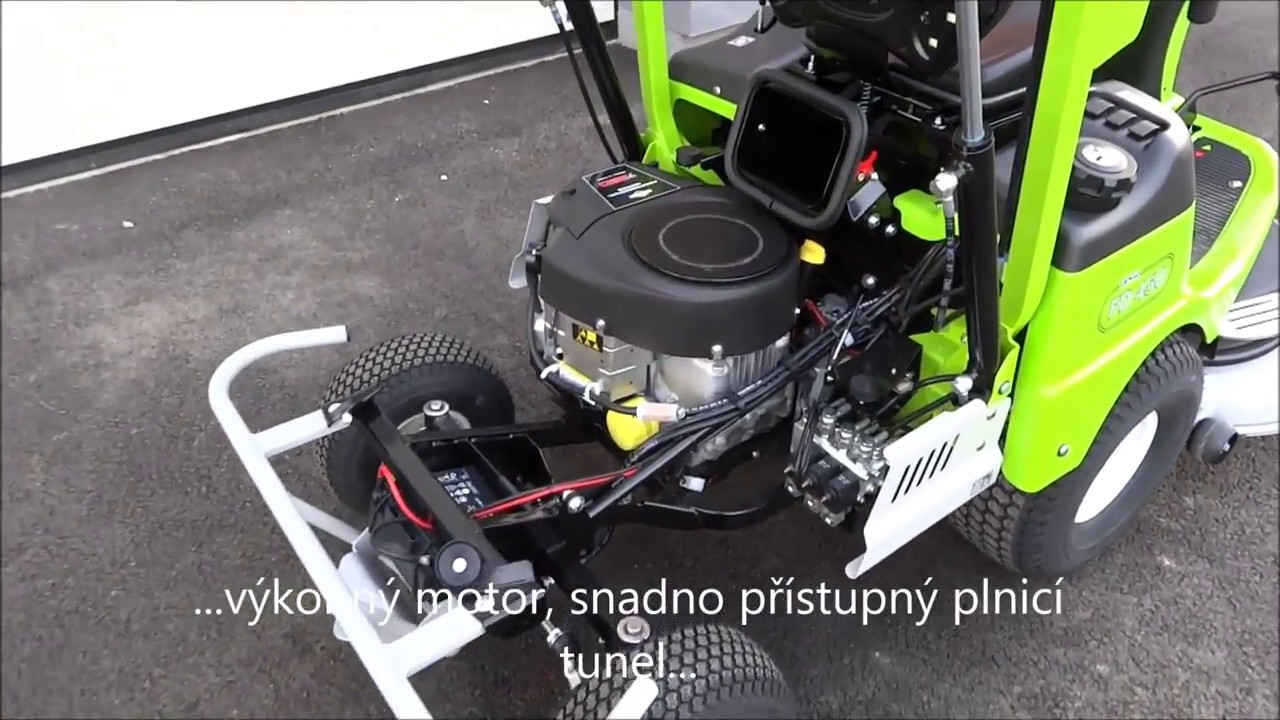 Grillo FD 450 v praxi - YouTube