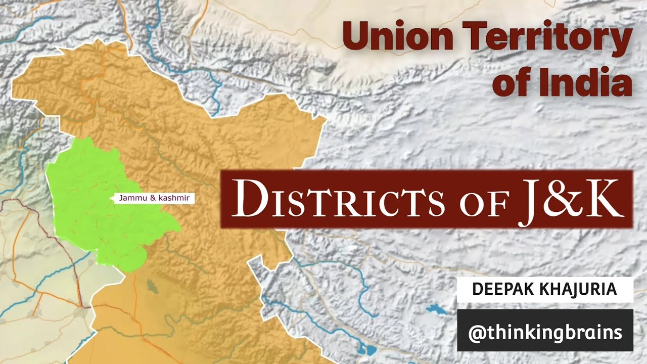 UT of Jammu & Kashmir - Discovering the Districts of J&K - YouTube
