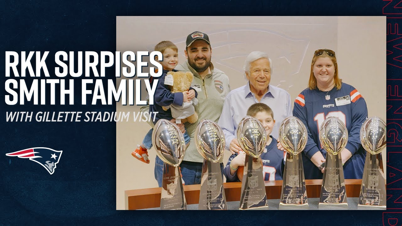 Robert Kraft Surprises Local Family at Gillette Stadium During American ...