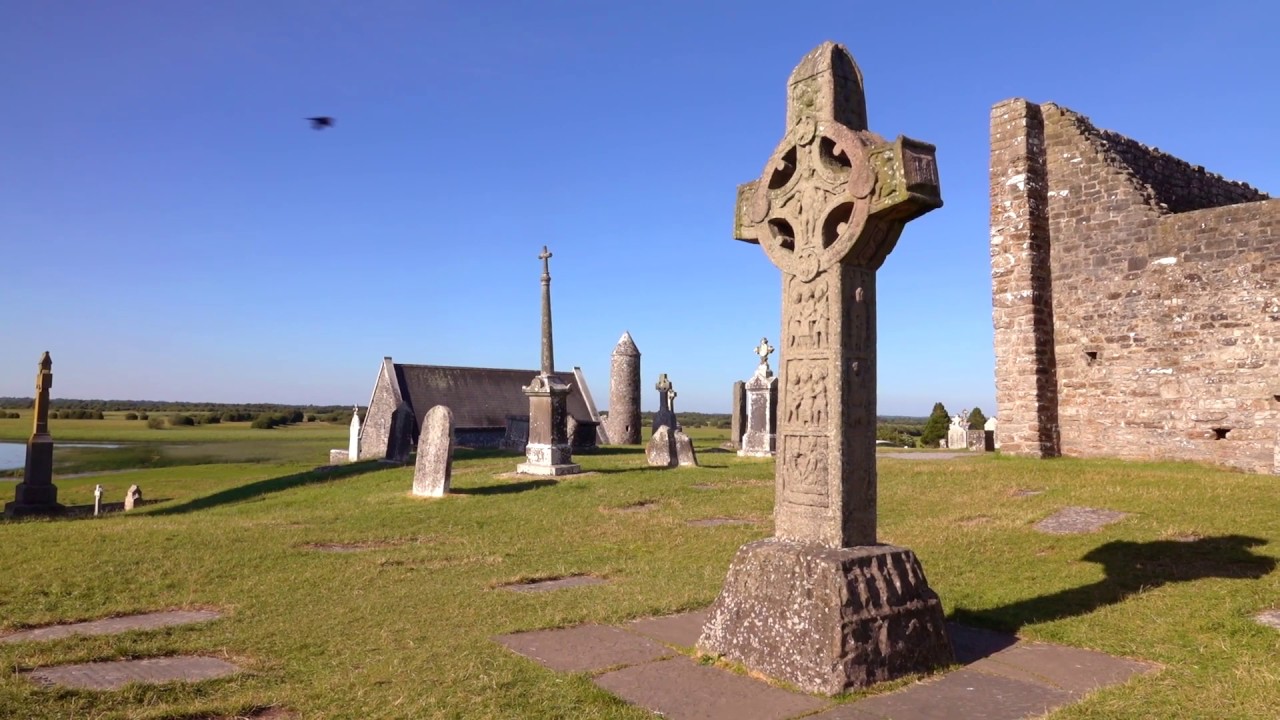 The Legendary 6th Century Clonmacnoise Monastery in County Offaly ...