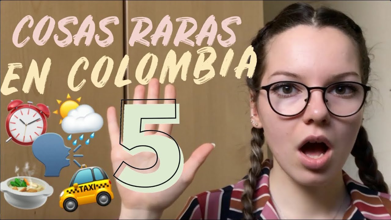 5 COSAS RARAS EN COLOMBIA - YouTube
