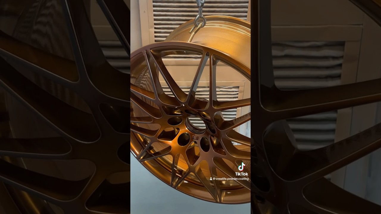 Copper over Super Chrome Plus by @Prismatic Powders On BMW M4 wheels ...