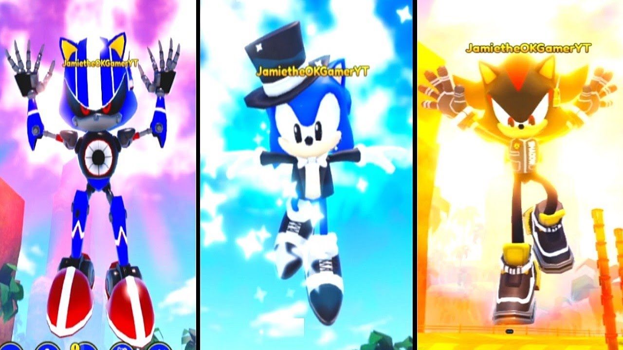 CLASSIC SONIC EVENT! - Tuxedo Sonic + Racesuit Shadow/Metal Sonic ...