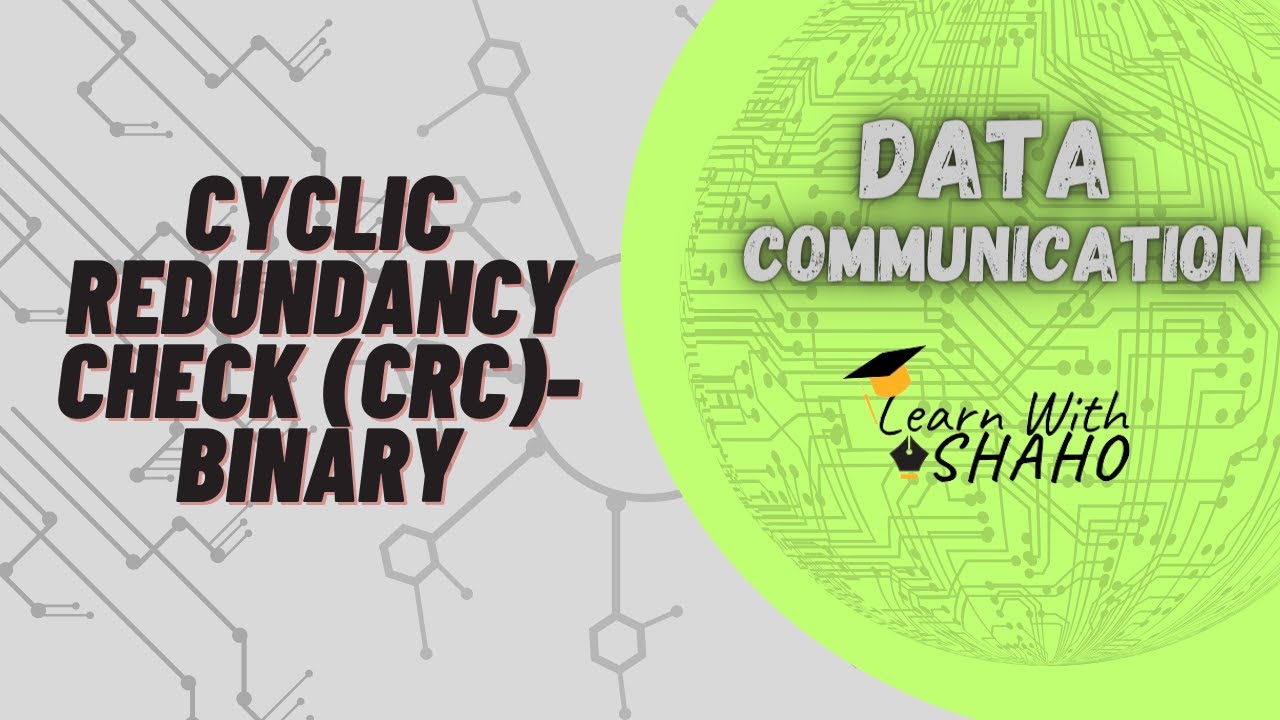 Cyclic Redundancy Check Crc Binary Detecting And Preventing Digital Data Errors Youtube