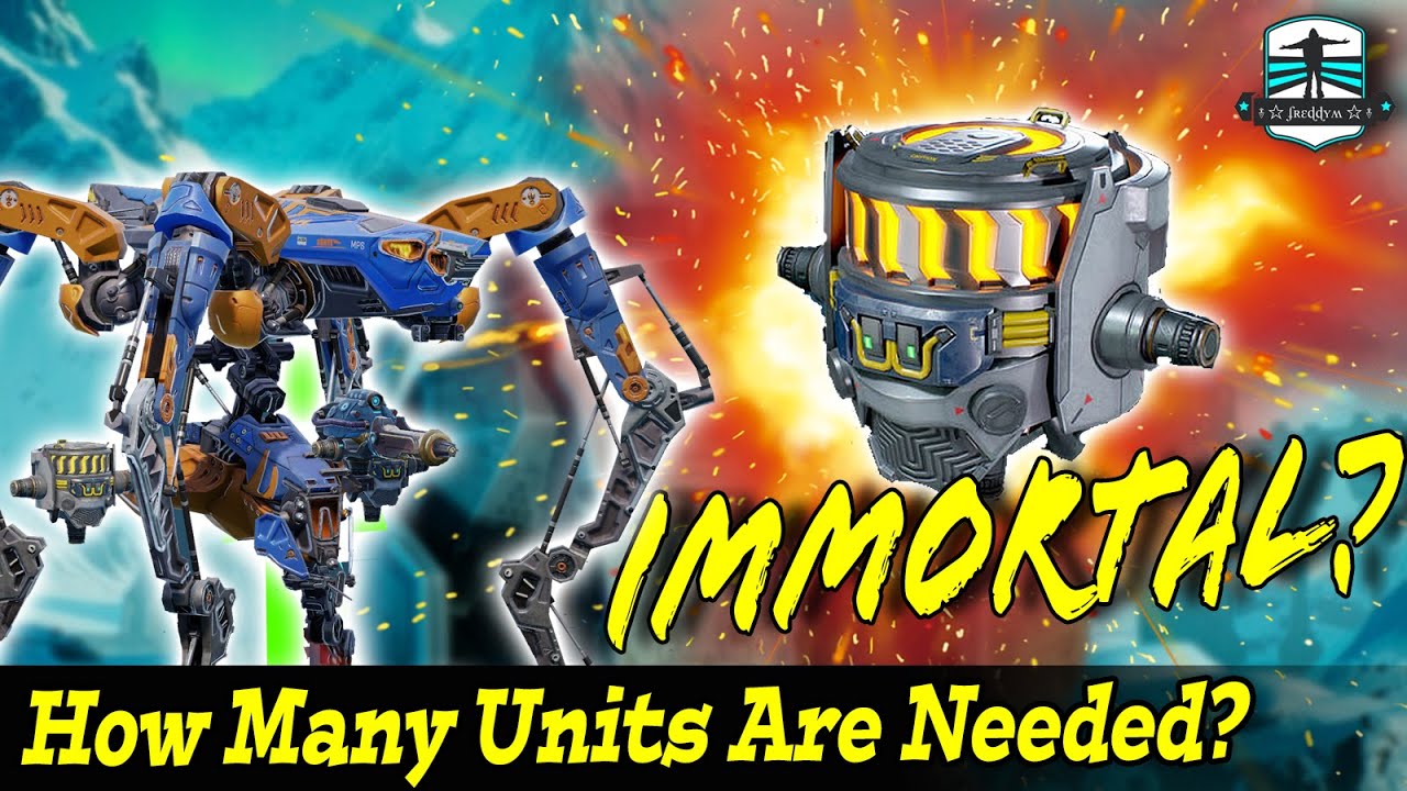 How Many G.A.S. Units Are Needed? War Robots Comparison - YouTube