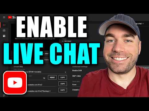 How To Enable Live Chat On Youtube Live Stream - Easy Guide