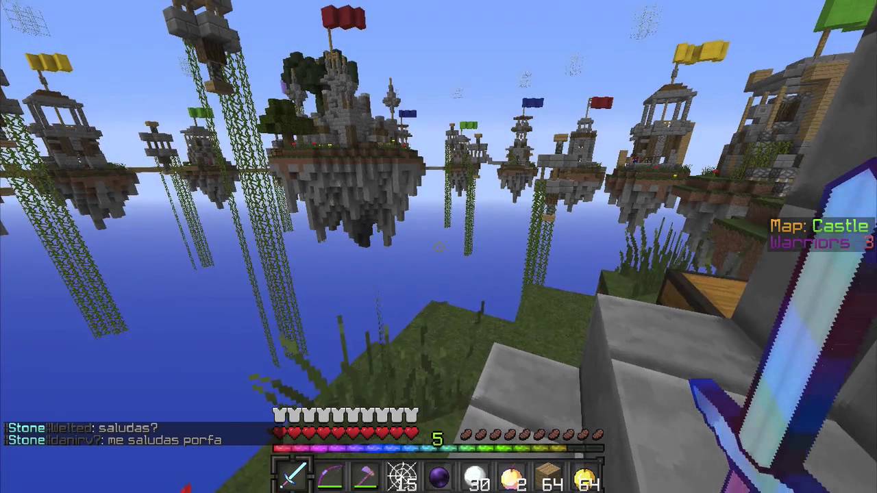 PROBANDO EL VIP EN SKYWARS - MINECRAFT - RANGO YOUTUBER - YouTube