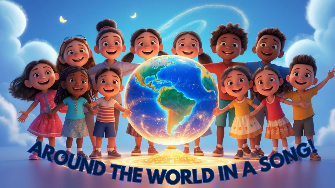 Around the World in a Song | Kids Song About Countries & Landmarks ...