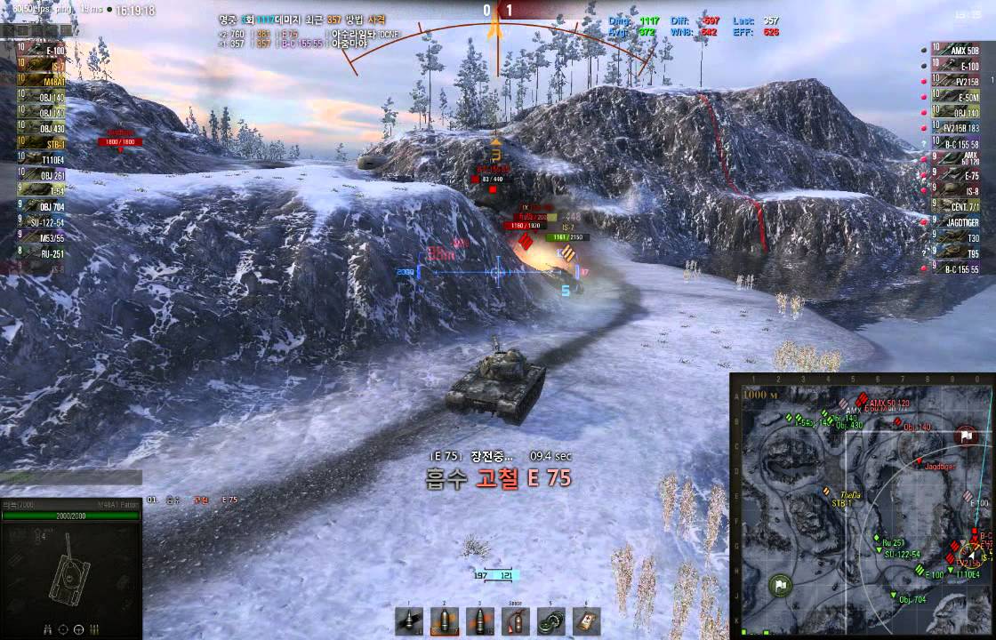 WOT Mannerheim Line M48Patton GoGo - YouTube