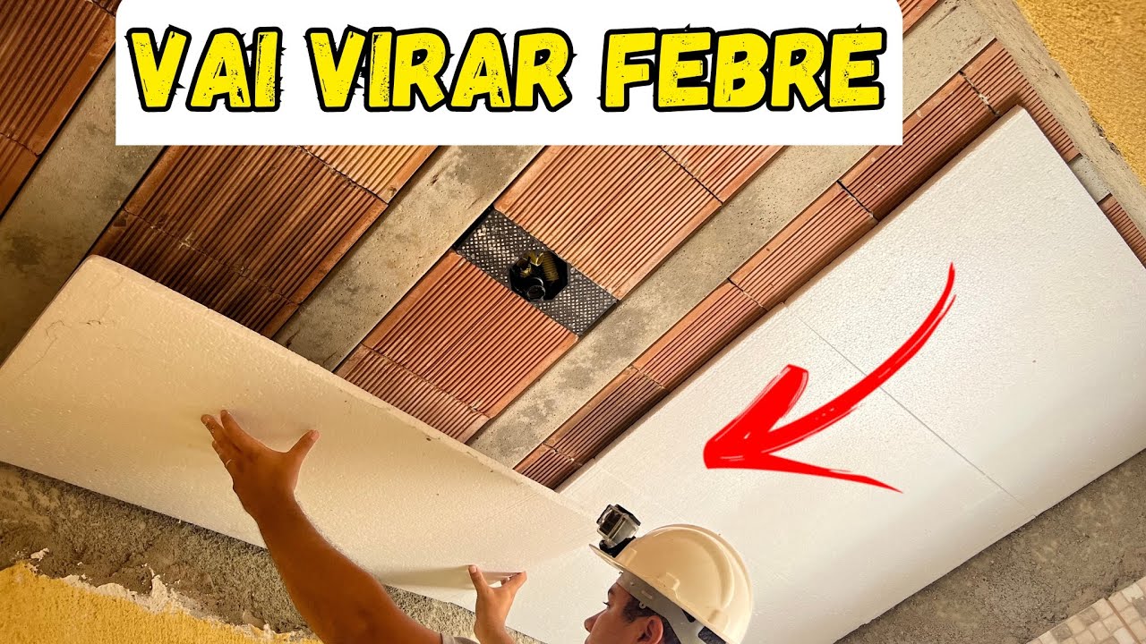 ADEUS CALOR VEJA QUE IDEIA BRILHANTE Basta colar isopor no teto e vai ...
