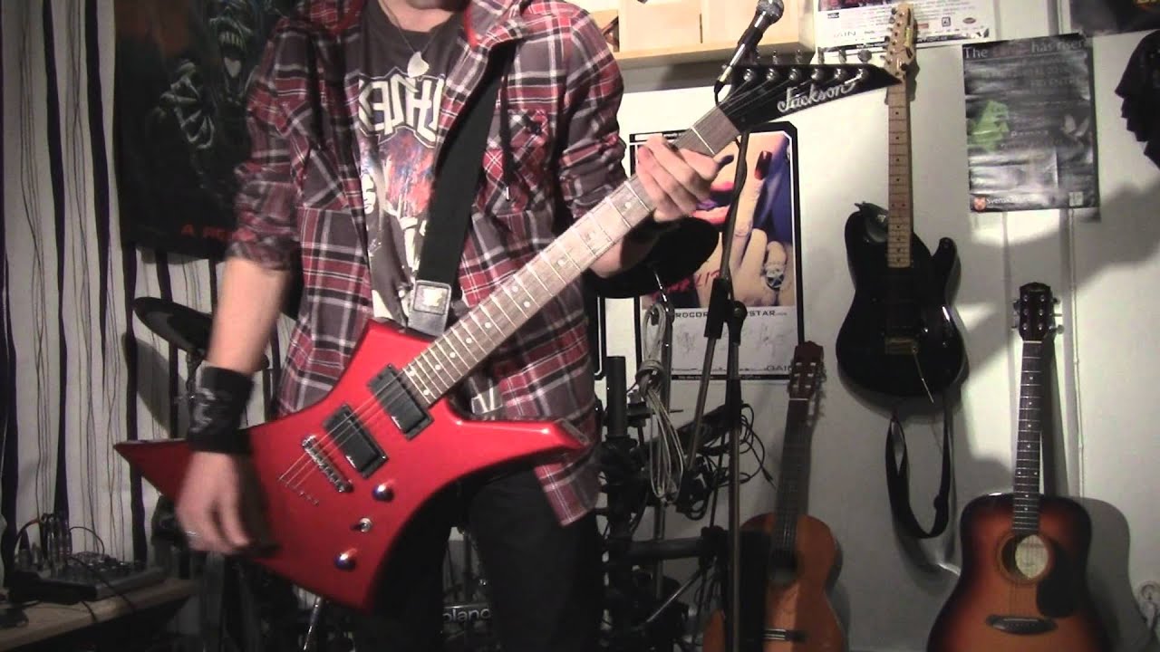 Crashdïet - Queen Obscene / 69 Shots - Guitar Cover [HD] - YouTube