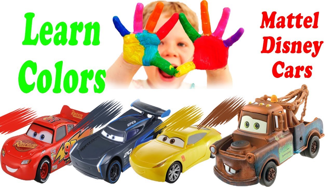 Car toys for kids - Disney CARS 3 Mcqueen Learn Colors Cars Learn ...
