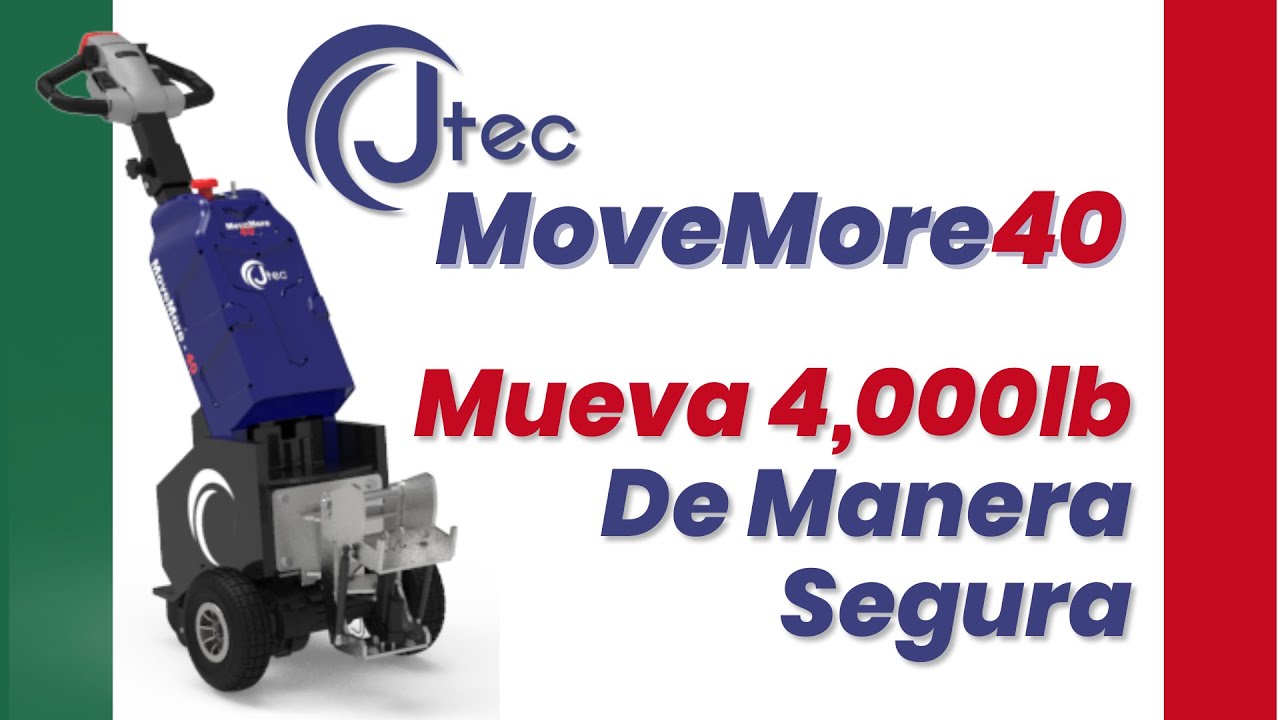 Jtec's MoveMore40 - Safely Move 4,000lb Carts - Versión en Español ...