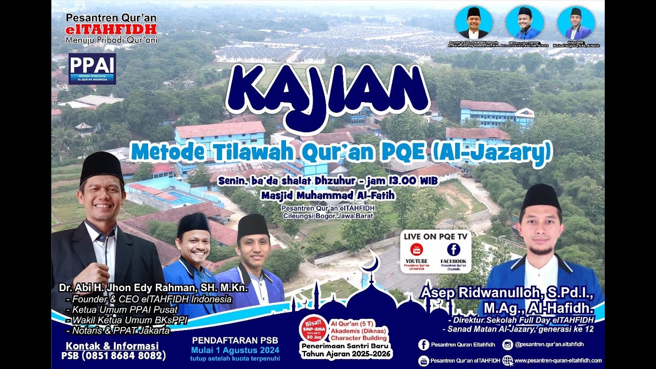 Kajian Matan Al-Jazary Bersama Ust.Asep Ridwanullah, S.Pd.I., M.Ag., Al ...