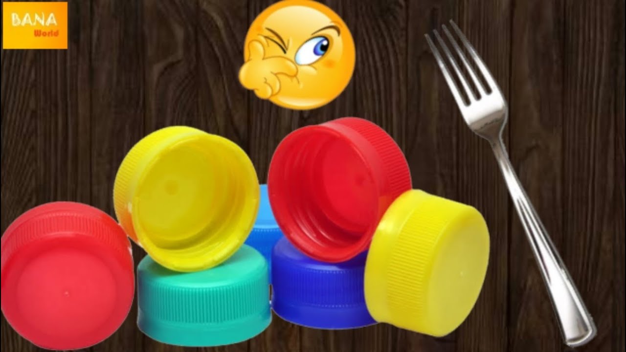 Amazing Reuse/Recycle Plastic Bottle Caps | DIY Bottle Cap Craft - BANA ...