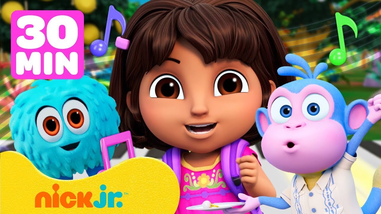 Dora | Ogni canzone di Dora! 🎶Compilation di 30 minuti | Nick Jr ...