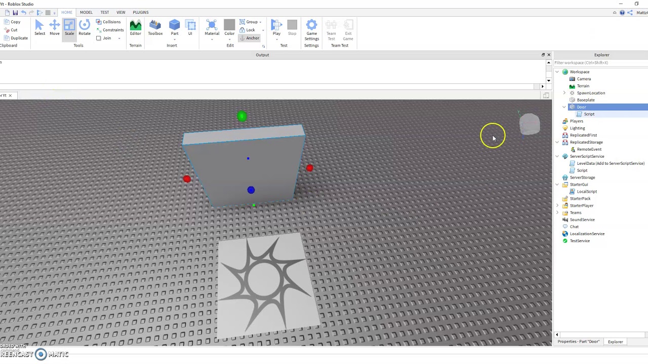 Leaderstats/Level Door!! LUA Scripting - YouTube