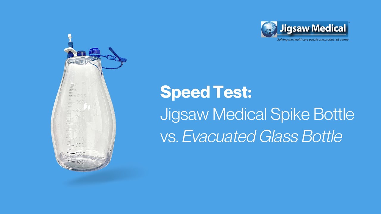 Speed Test: Jigsaw Medical Spike Plastic Bottle vs. Evacuated Glass ...
