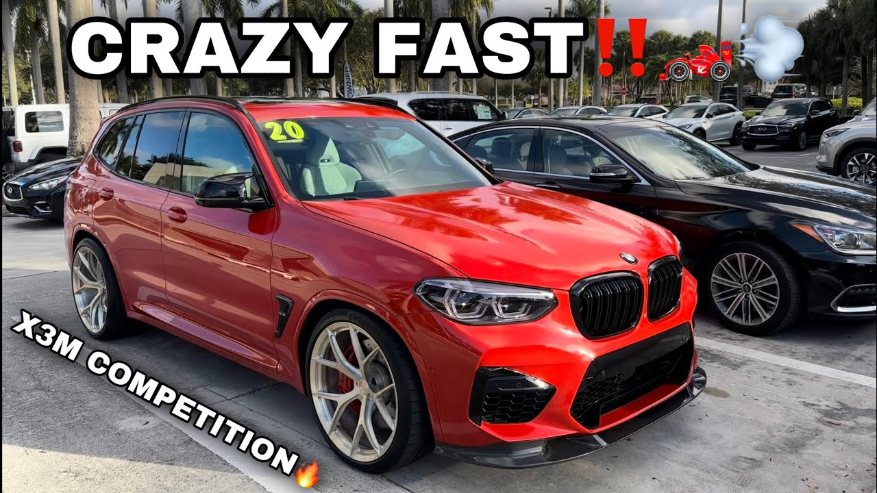 BMW X3M COMPETITION FIRST DRIVE DOING LAUNCH CONTROL‼️🏎️💨 *FAST AF*🔥 ...