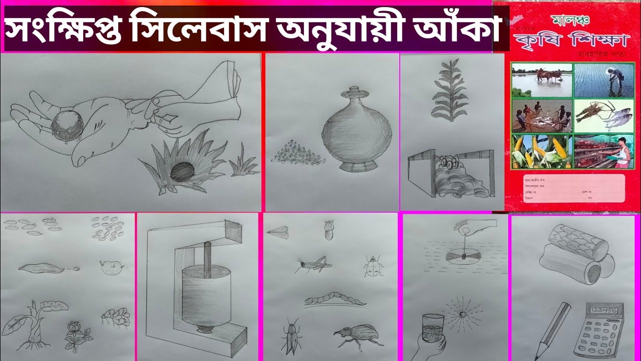 Short syllabus 2022 ssc agriculture Practical Drawing || সংক্ষিপ্ত ...