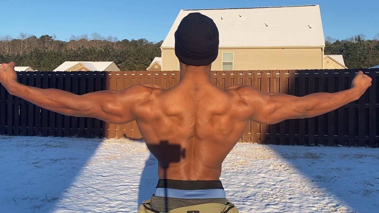 Home-workout: SNOW DAY Pull ups Back Workout - YouTube