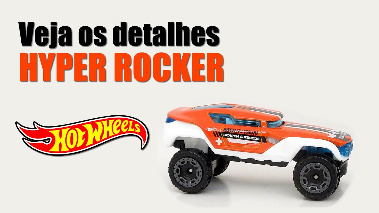 Miniatura Hot Wheels - Carro "HYPER ROCKER" - YouTube