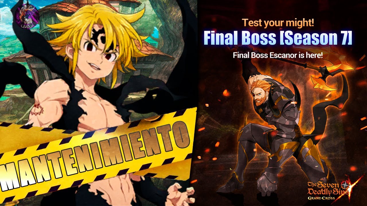 ¡LLEGÓ EL MOMENTO! MELIODAS LLEGA CON EL FINAL BOSS ESCANOR Y MÁS ...