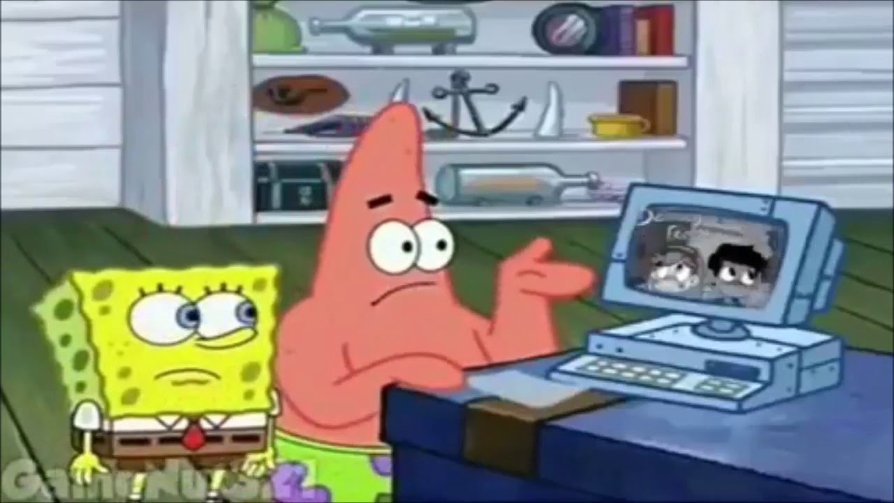 Patrick Hates Starco & Destroys Computer - YouTube