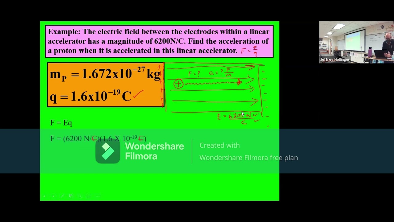 Physics - Electric Fields continued then Electric Potential Lesson ...