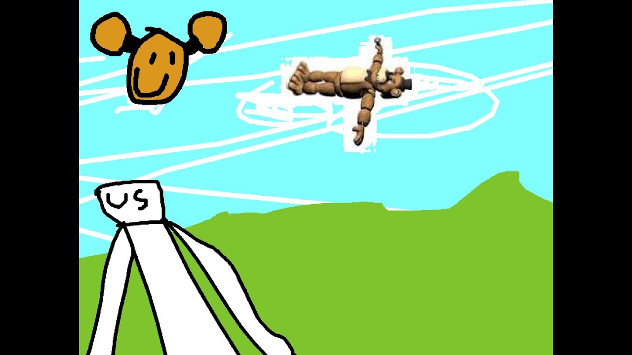 Run From The T-Posing Freddy - YouTube