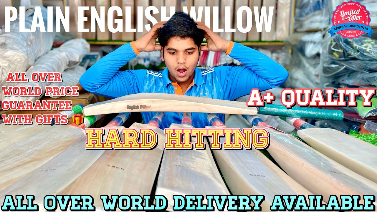 Top Plain English Willow Bats Review | Double Blade Bat Under 5000 ...
