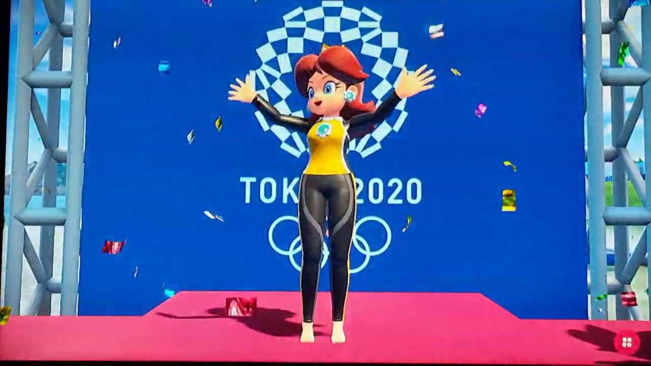 Mario & Sonic Tokyo 2020 Surfing #25 (Daisy) - YouTube