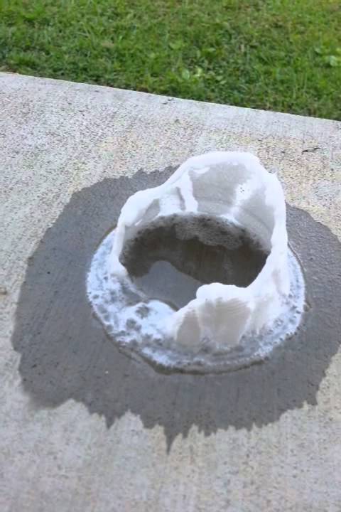 Melting Styrofoam Cup - YouTube