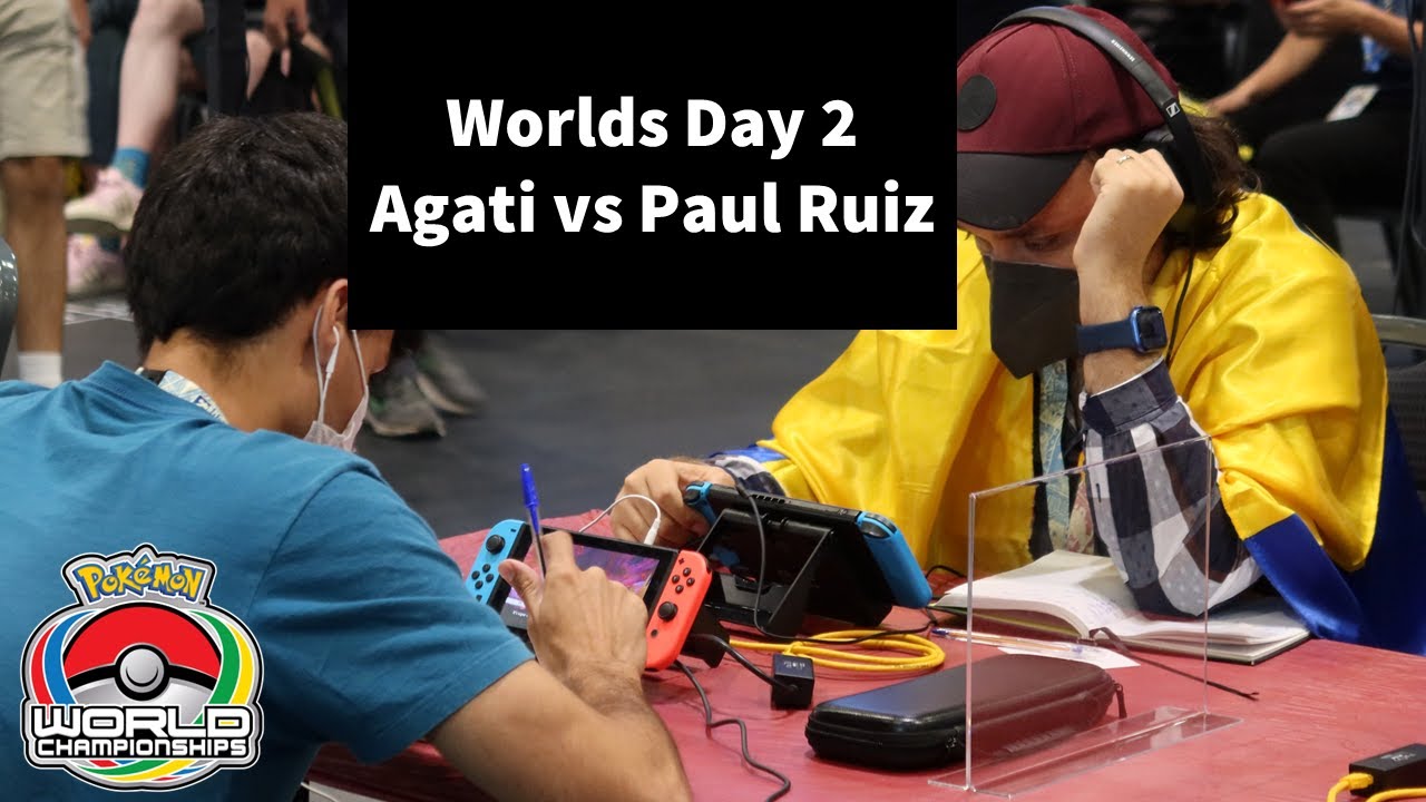 VGC '22 Worlds, D2 R3 - Gabriel Agati Madeira vs. Paul Ruiz - YouTube