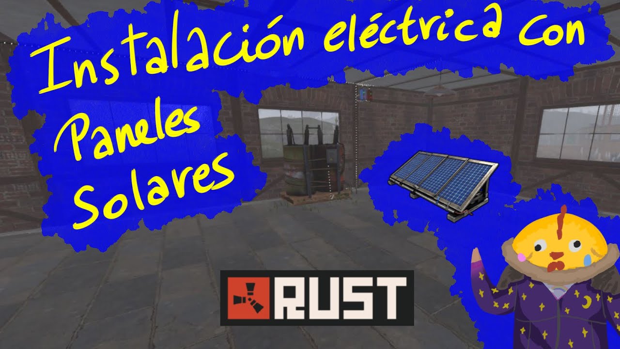 Sistema eléctrico con placas solares en Rust - YouTube