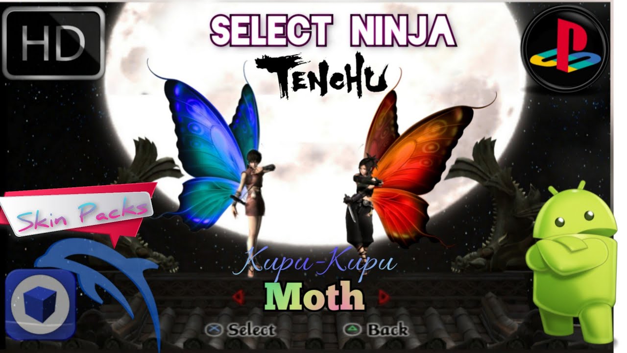 Ayame & Rin jadi KUPU - KUPU 🦋 : Tenchu fatal shadows gameplay. - YouTube