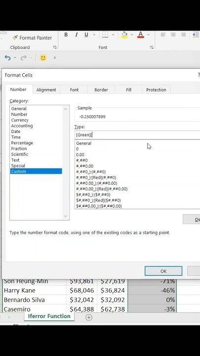 Custom Format Cells In Excel Excel Exceltips Exceltricks Shorts Viral Trending Excelhacks