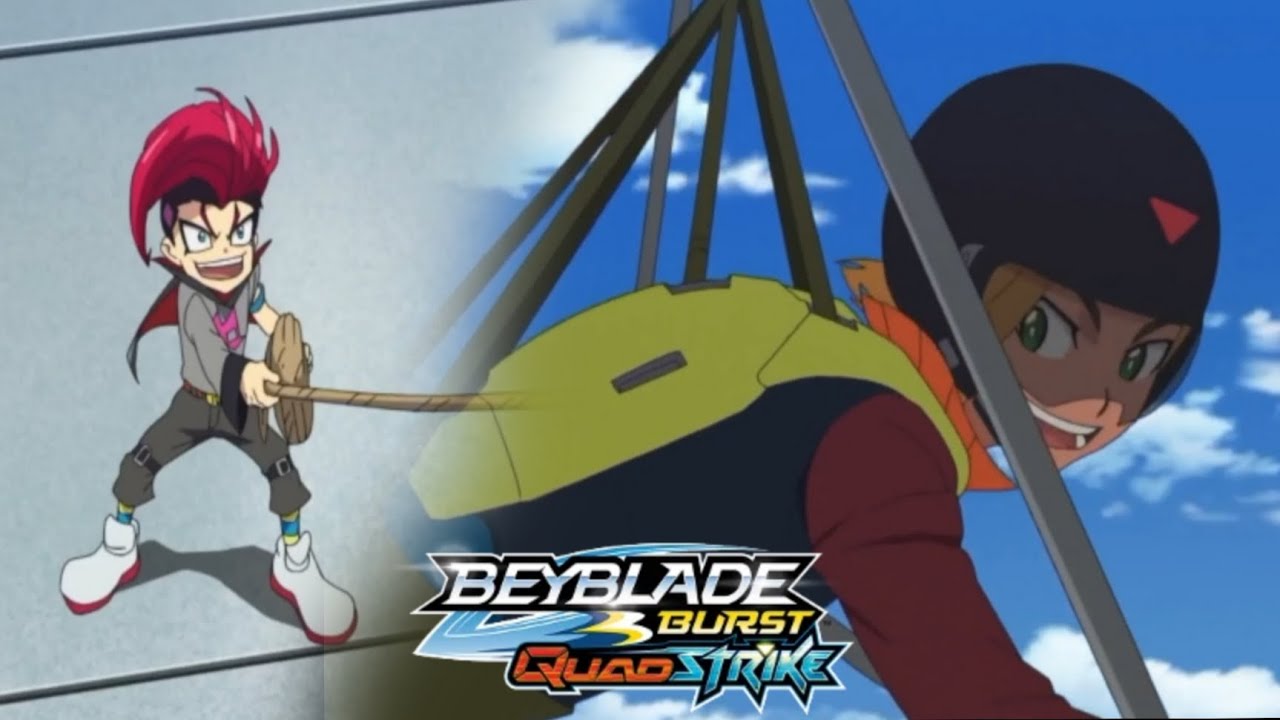 Bel meet a Kit|15 Episode| Beyblade burst QuadStrike - YouTube