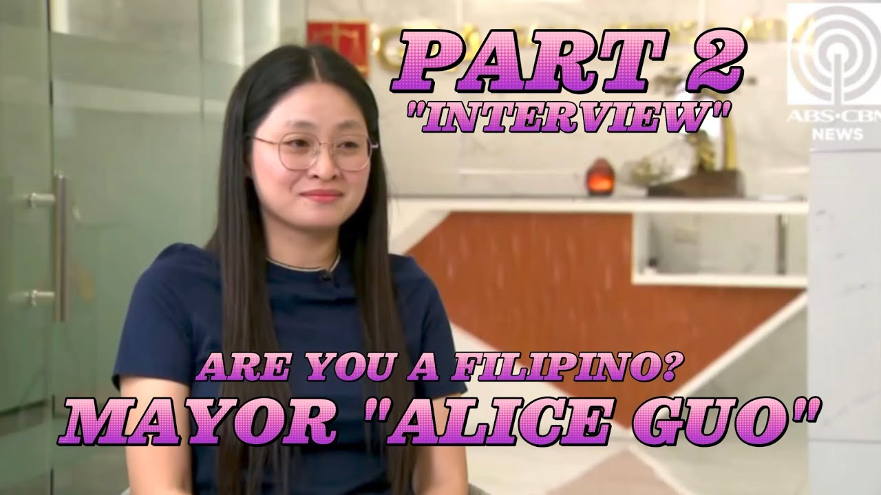 Bamban Mayor Alice Guo | Interview By Karen Davila - YouTube