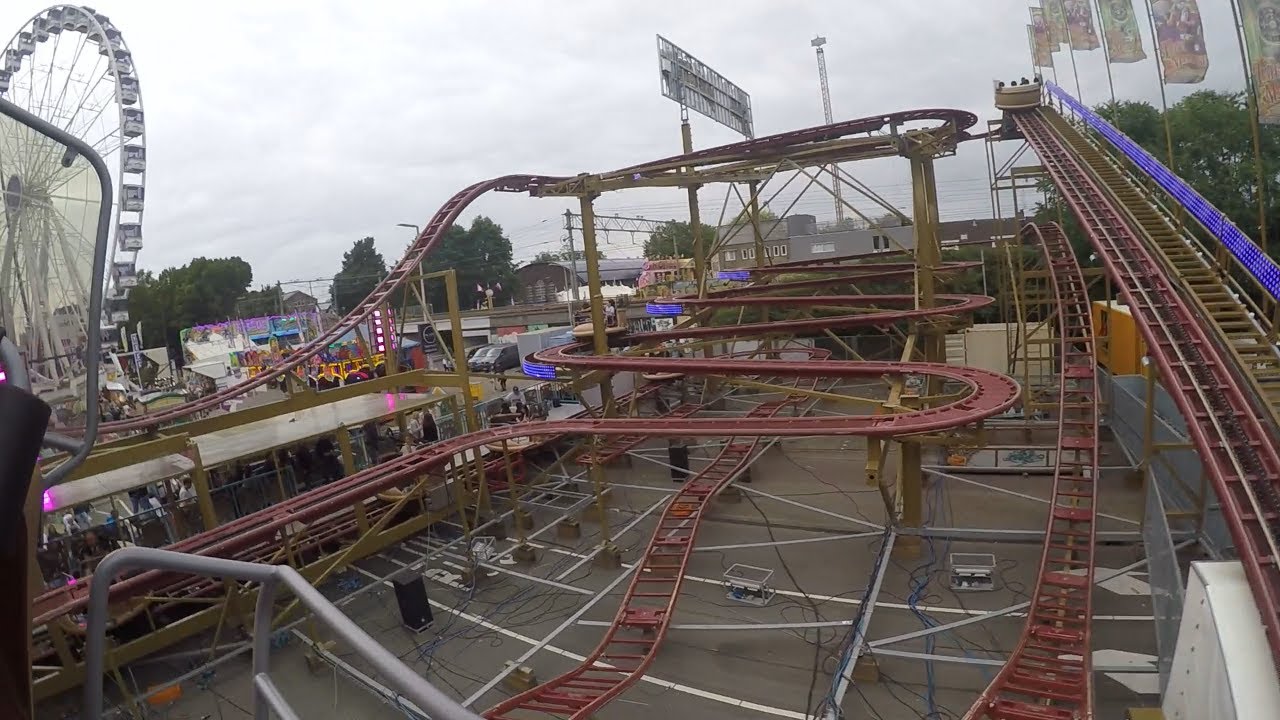 Time Machine (The Coaster) - Buwalda (Onride) Video @ Tilburgse Kermis ...