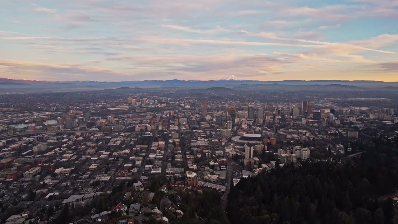PORTLAND OREGON | 4K AERIAL DRONE VIDEO - YouTube