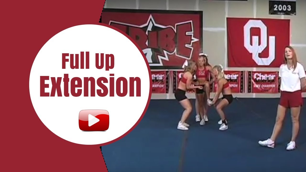 Cheerleading - Full Up Extension - Coach Brandy Corcoran - YouTube