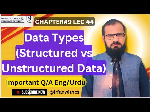 Data Types Structured vs Unstructured |Chapter 9 - YouTube