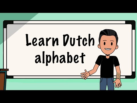 Niederländisch lernen – Alphabet (EINFACHER WEG) – Lektion 1