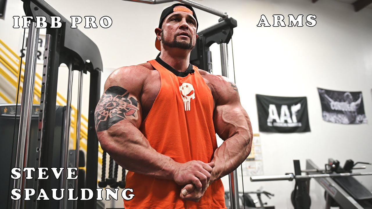 IFBB Pro Steve Spaulding Arm Training - YouTube