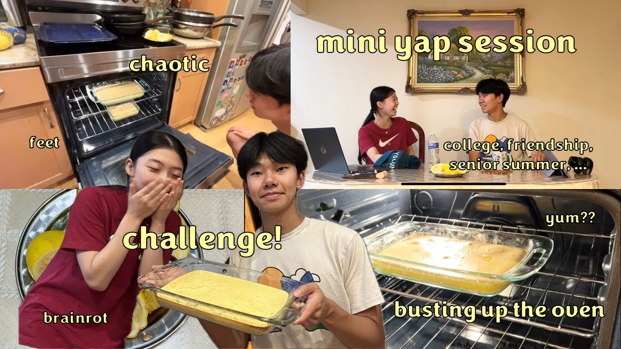 LEMON BARS BAKING CHALLENGE (CAN'T SEE, CAN'T HEAR) - YouTube