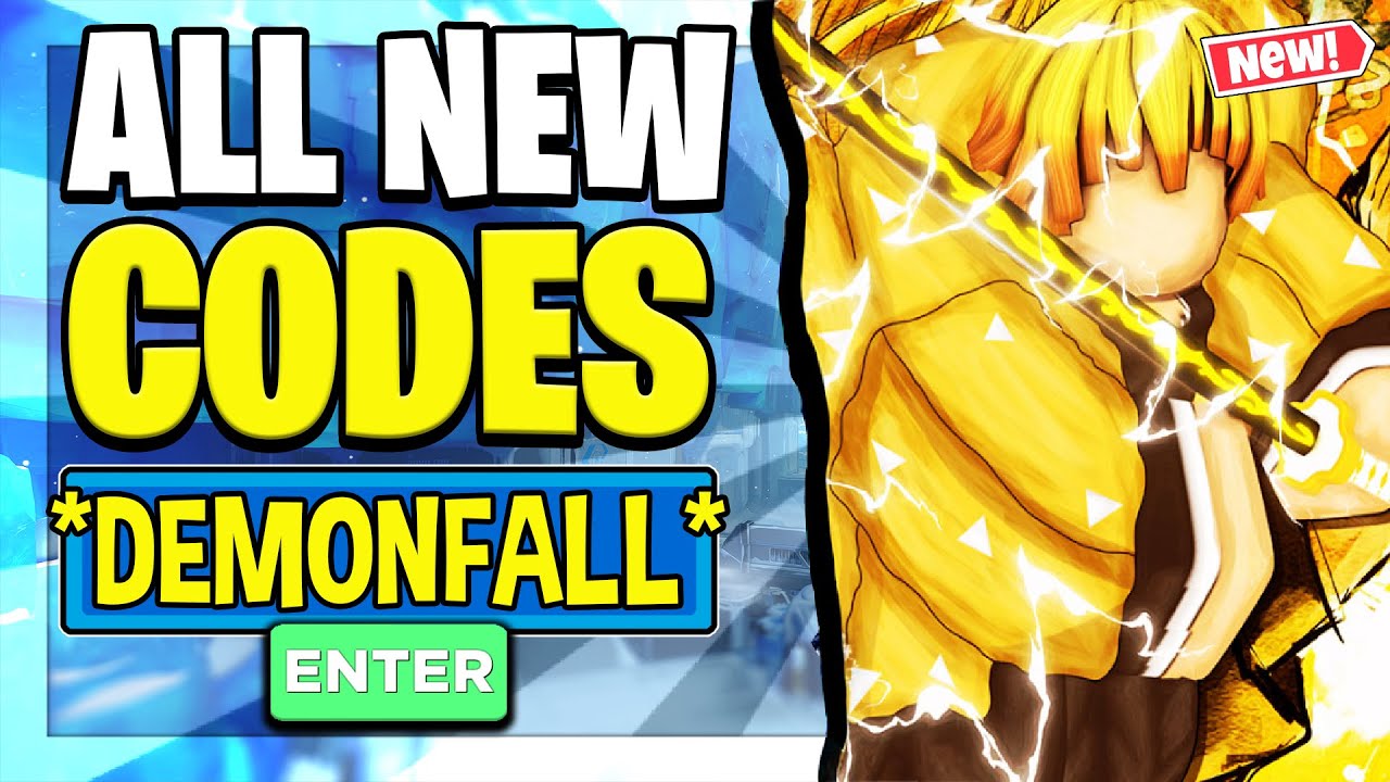 NEW CODES in Demonfall? *COMING SOON* (ROBLOX SEPTEMBER 2021) - YouTube